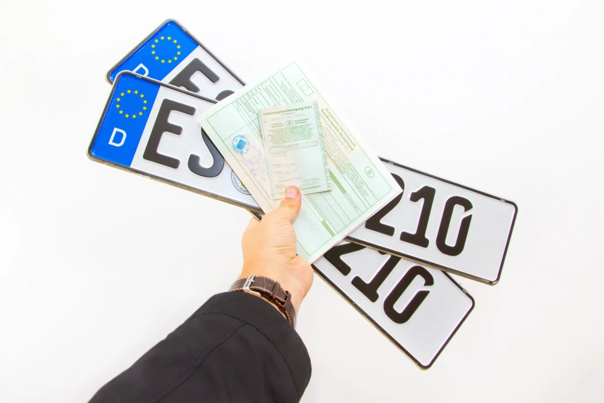 Auto Mit Kennzeichen Verkaufen